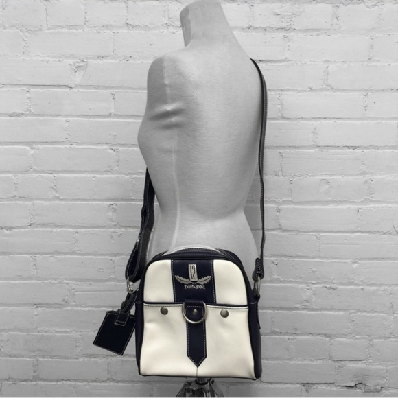 Diesel | Bags | Diesel Vintage 9s Y2k Colorblock Blue White Sporty ...